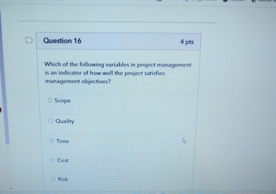 Solved Question 164 ﻿ptsWhich of the following variables in | Chegg.com