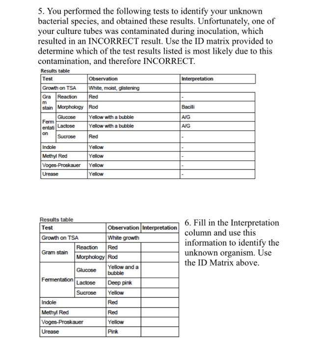 PreLab Exercises for Unknown Labs 1. List the first | Chegg.com