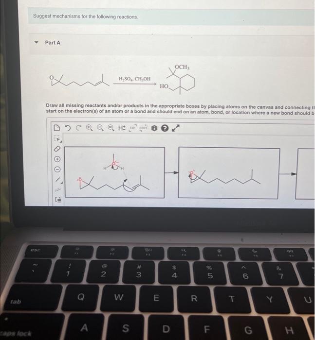 Solved Suggest mechanisms for the following reactions. Part | Chegg.com