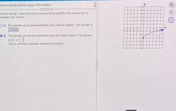 Solved ind the domain and the range of the relation A Q O 4 | Chegg.com Solved ind the domain and the range of the relation A Q O 4 | Chegg.com