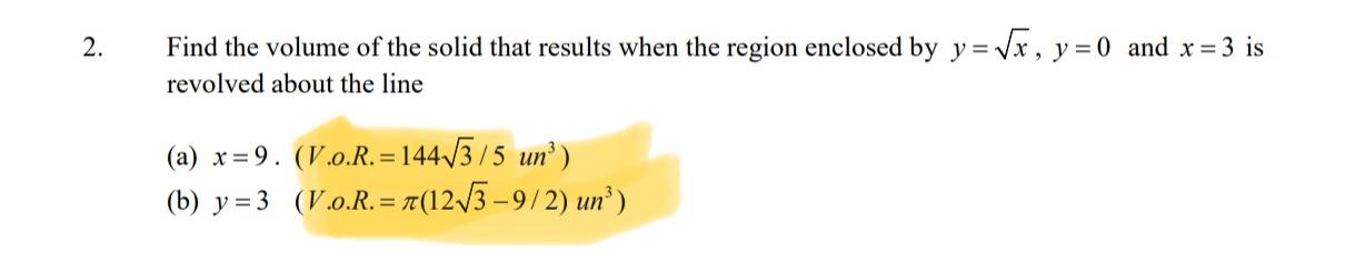 Solved The hightlight part is the answer Solve both a and b | Chegg.com