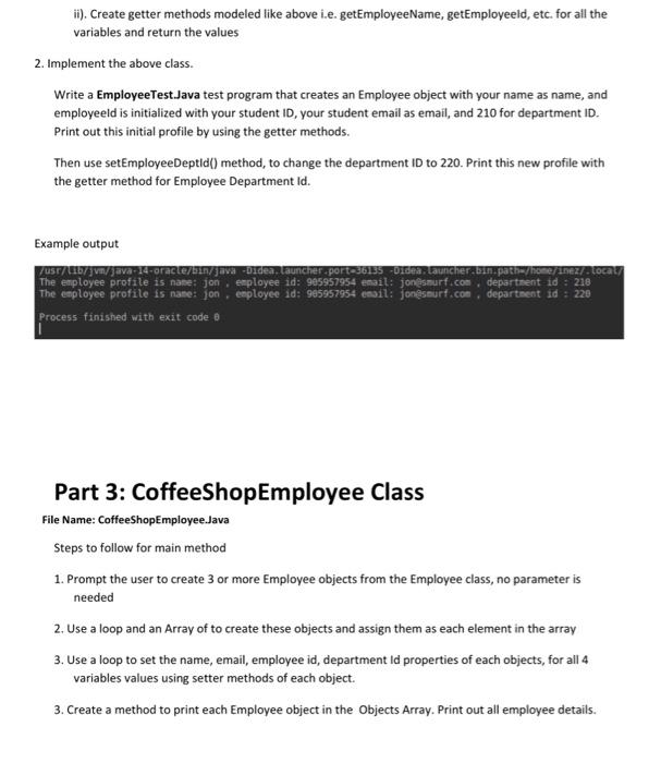 Solved Assignment 8 PRACTICE WITH OBJECTS Part 1: Rectangle | Chegg.com