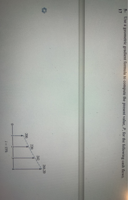 Solved 5. Use a geometric gradient formula to compute the | Chegg.com