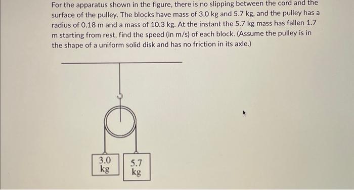 [Solved]: Ans. in two decimals For the apparatus shown in th
