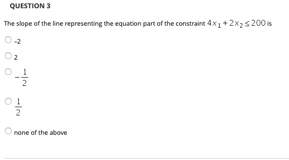Solved QUESTION 1 Using C and C2 to represent the objective | Chegg.com
