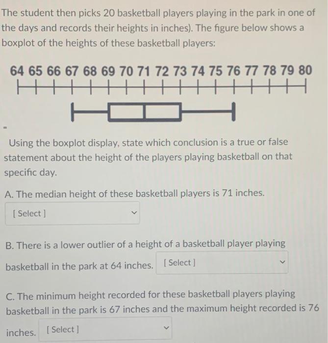 Solved In a park that has several basketball courts, a | Chegg.com