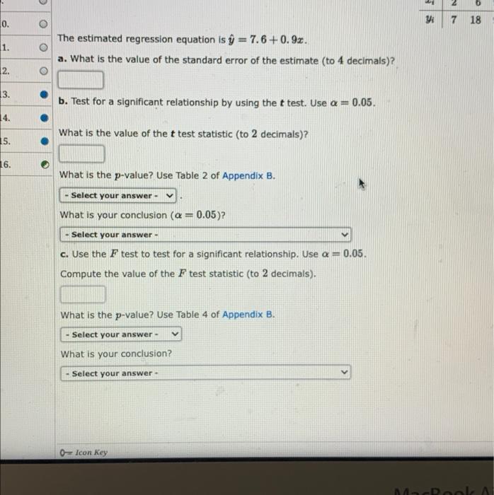 Solved = Exercise 14.25 (Testing for Significance) Given are | Chegg.com