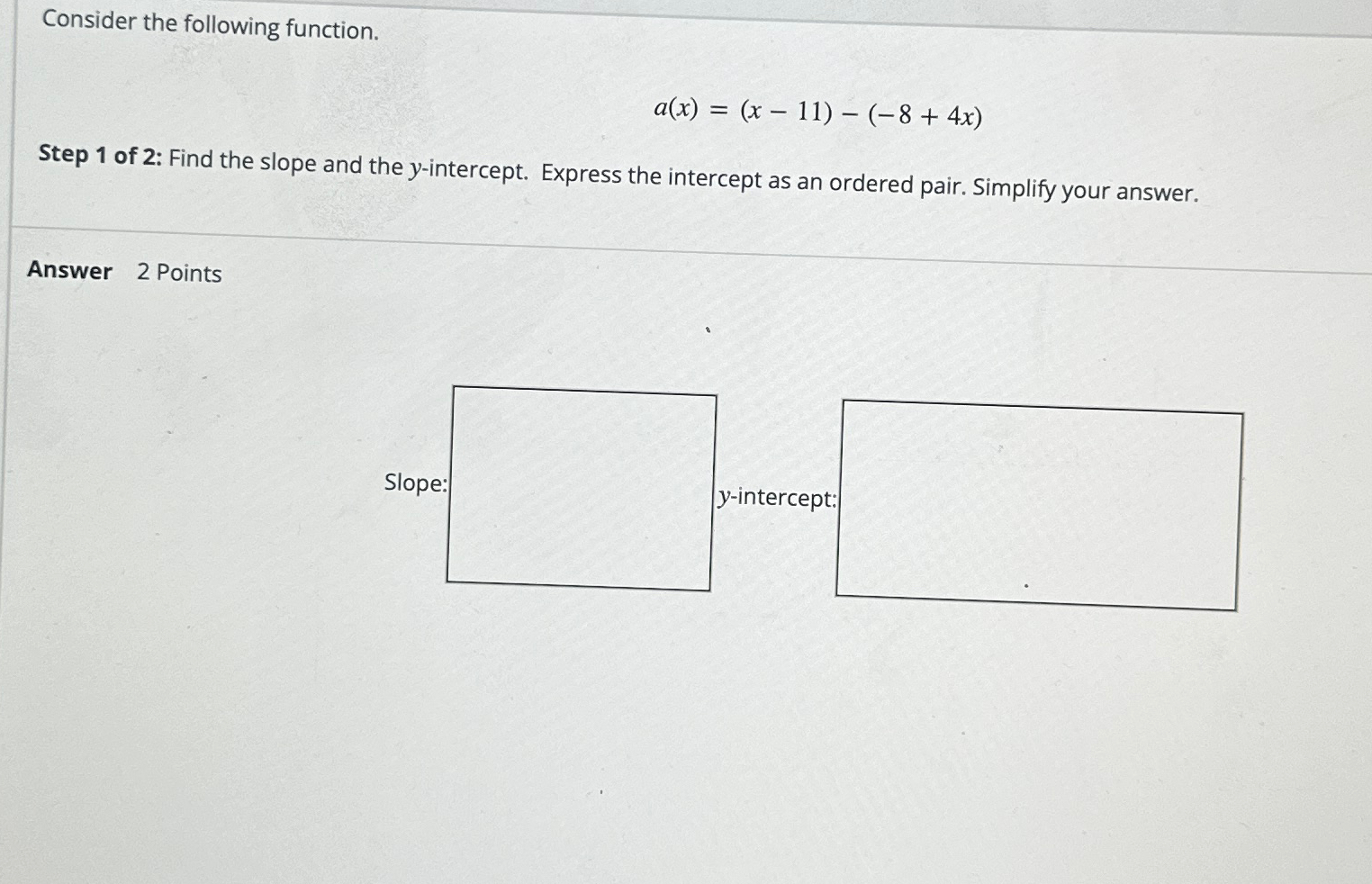 Solved Consider the following | Chegg.com