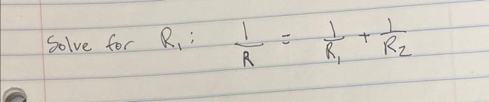 Solved R1=R11+R21 | Chegg.com