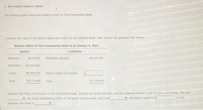 Solved first two drop down options- increase or decrease | Chegg.com