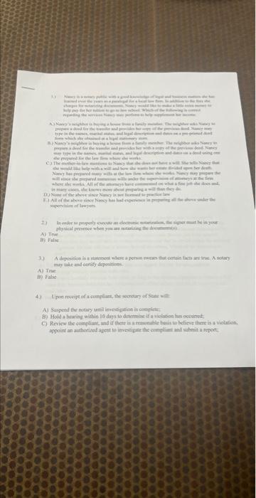I,1 (3) True i1). Fulse 1.) That 19) fiehs | Chegg.com