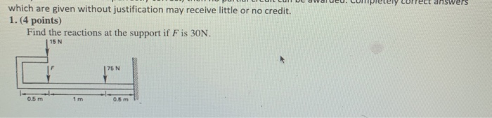 Solved 11 WITHU PULUI LICUL LUI UL awareu. Cumpletely | Chegg.com