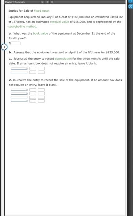 Solved Depreciation by Units-of-activity Method Prior to | Chegg.com