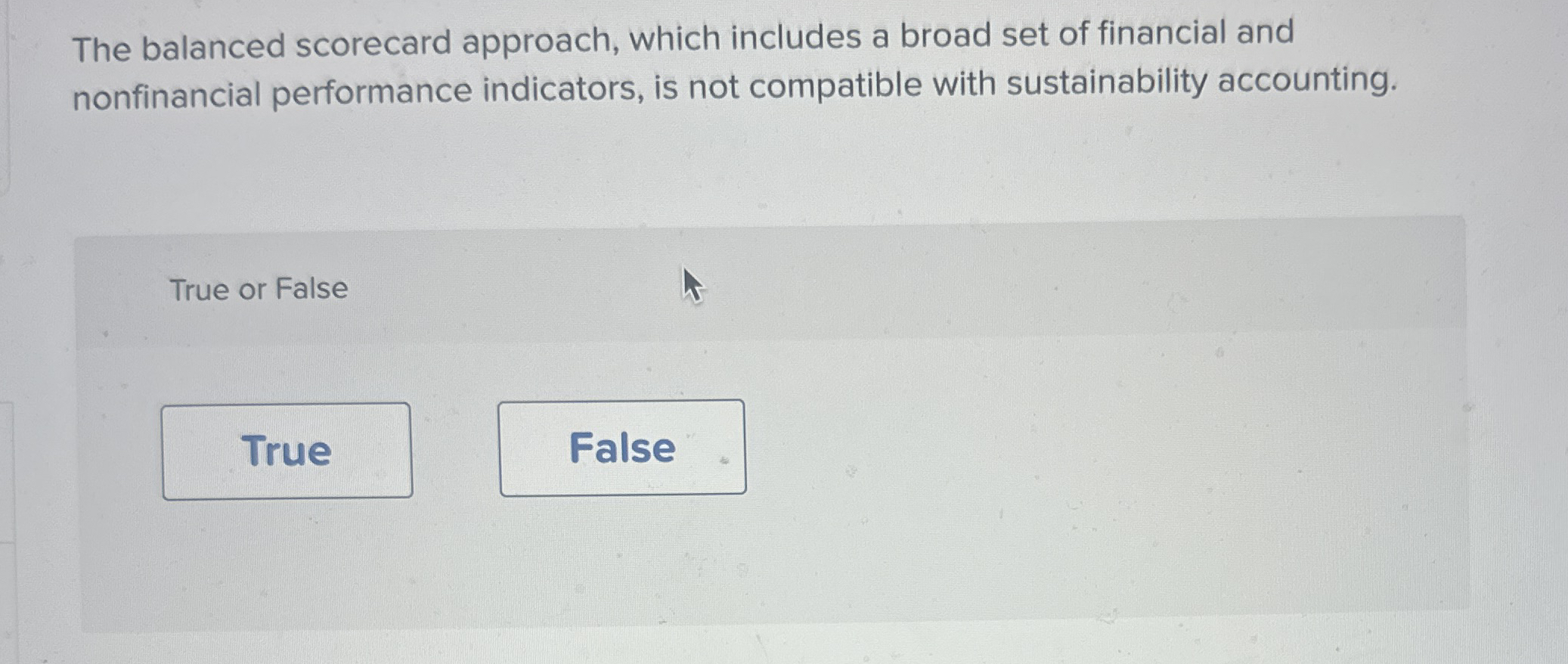 Solved The balanced scorecard approach, which includes a | Chegg.com