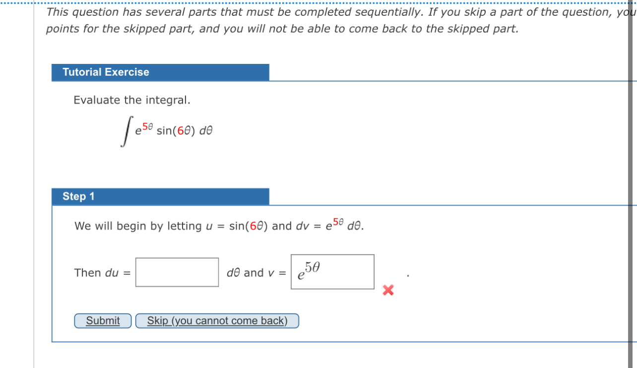 Solved This question has several parts that must be | Chegg.com