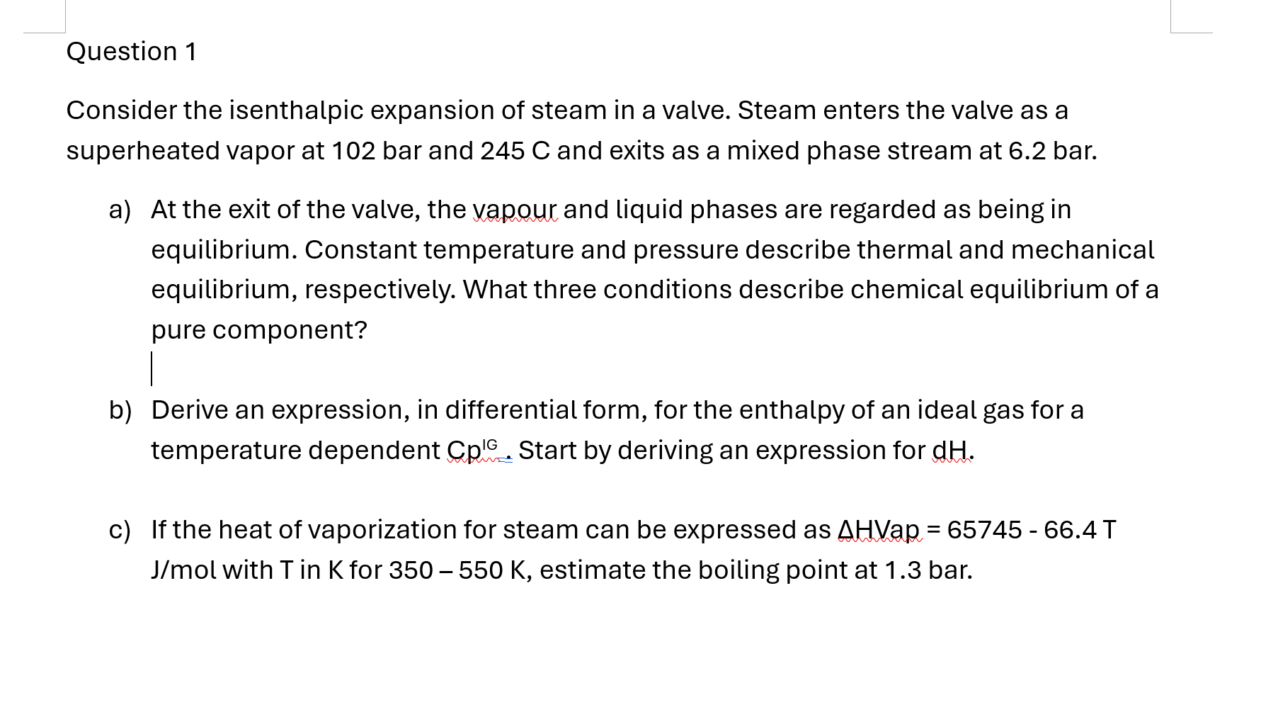 Solved Need help with parts a, ﻿b and c. | Chegg.com