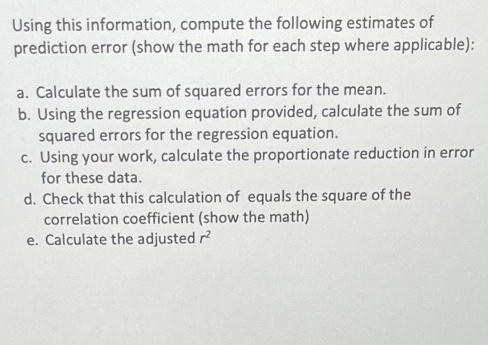 Solved 3. Data are provided here with descriptive | Chegg.com