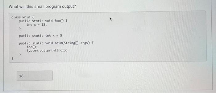 Solved Given the following int (integer) variables, | Chegg.com