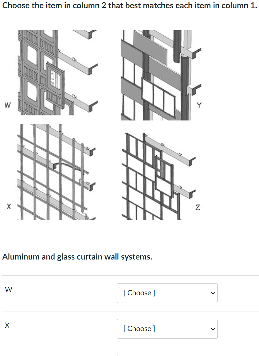 Solved Choose the item in column 2 ﻿that best matches each | Chegg.com