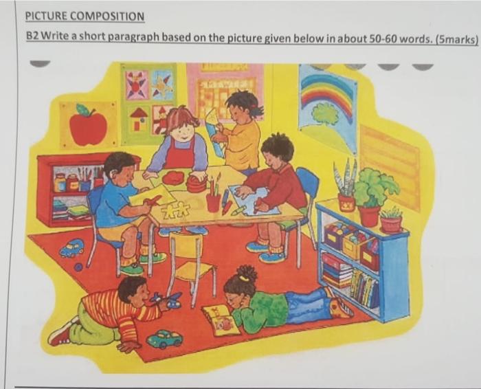 PICTURE COMPOSITION B2 Write a short paragraph based | Chegg.com