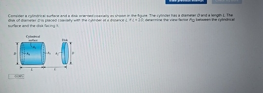 Solved Consider a cylindrical surface and a disk oriented | Chegg.com