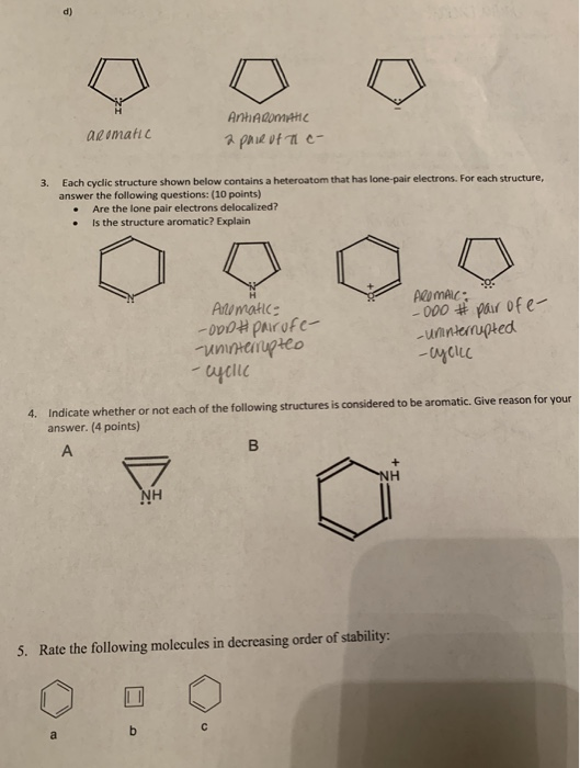Solved For each structure below, determine the number of pi | Chegg.com