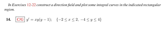 Solved In Exercises 12-22 construct a direction field and | Chegg.com