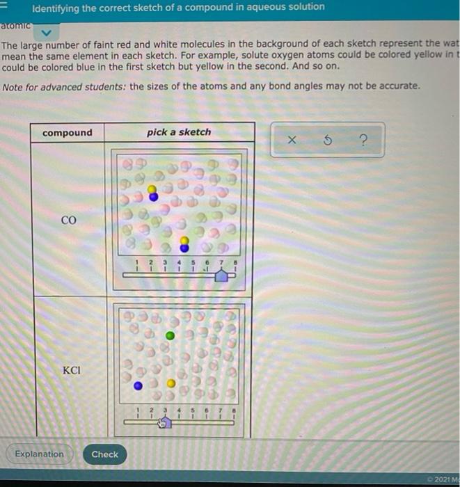 Solved Identifying the correct sketch of a compound in | Chegg.com