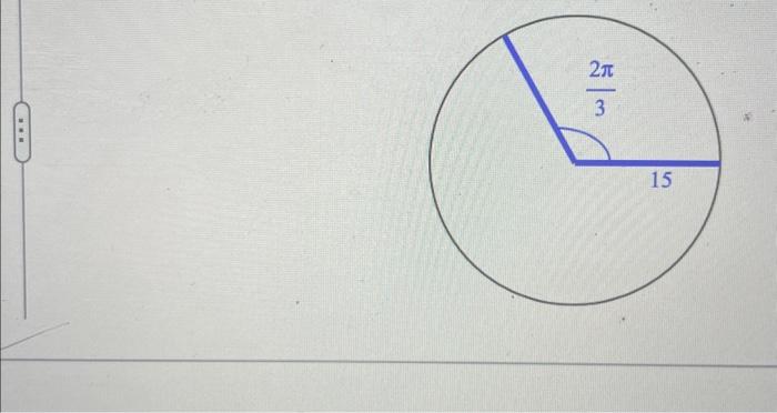 Solved Find the exact length of the arc intercepted by the | Chegg.com