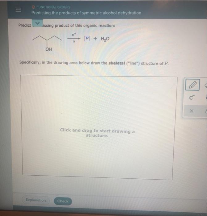 Solved FUNCTIONAL GROUPS Predicting the products of | Chegg.com