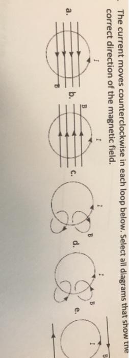 Solved - The current moves counterclockwise in each loop | Chegg.com