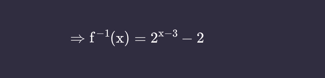 Solved Graph this function f-1(x)=2x-3-2 | Chegg.com
