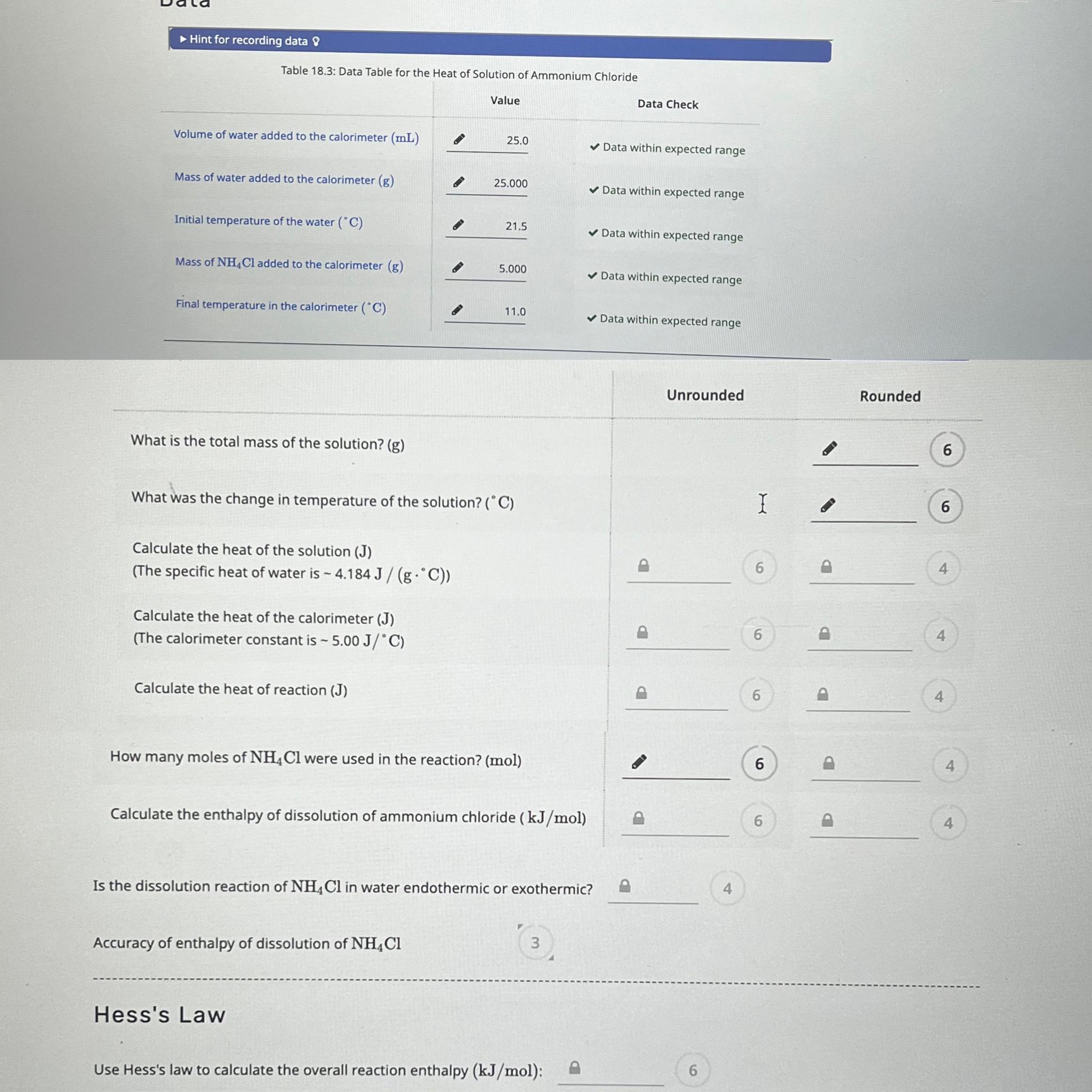 Solved Using the information given below complete the | Chegg.com