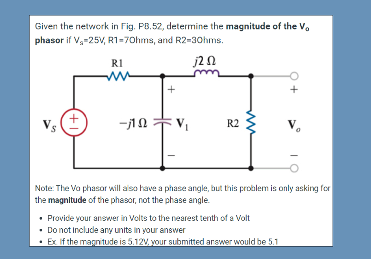 Solved Given the network in Fig. P8.52, ﻿determine the | Chegg.com