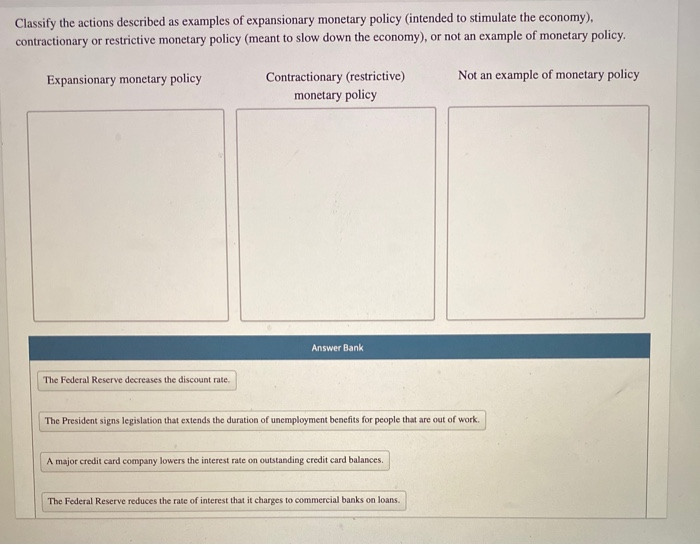Solved Classify the actions described as examples of | Chegg.com