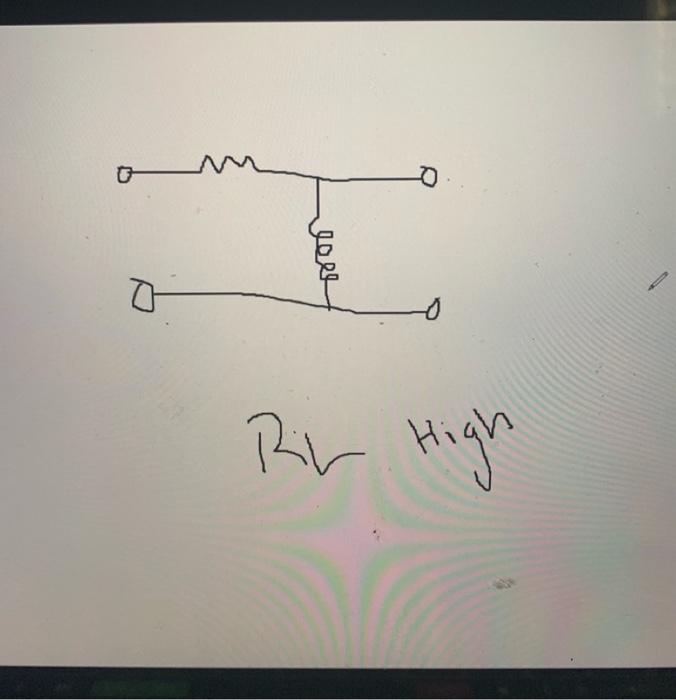 Solved Based on the RL High pass filter as shown in class, | Chegg.com