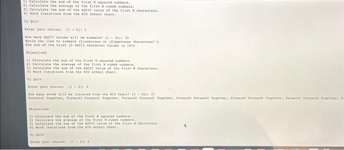 Solved The following sit functions are required for this | Chegg.com