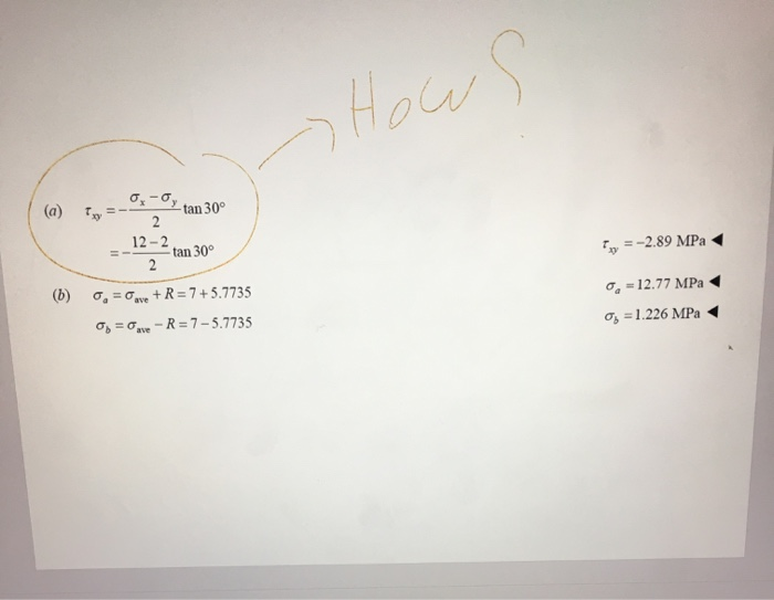 Solved PROBLEM 7.51 Solve Prob. 7.29, using Mohr's circle. | Chegg.com