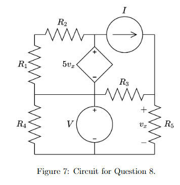 Solved Question 8Consider the circuit of Figure 7. ﻿Assume | Chegg.com