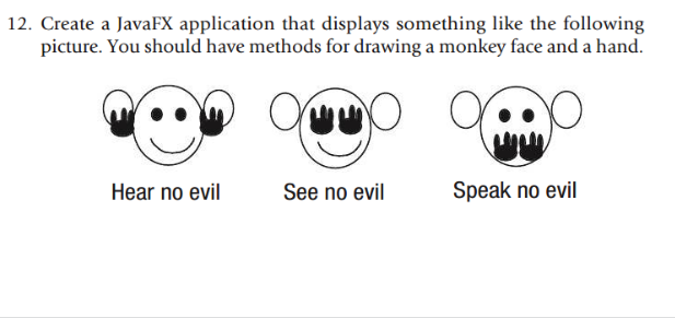 Solved Create a JavaFX application that displays something | Chegg.com