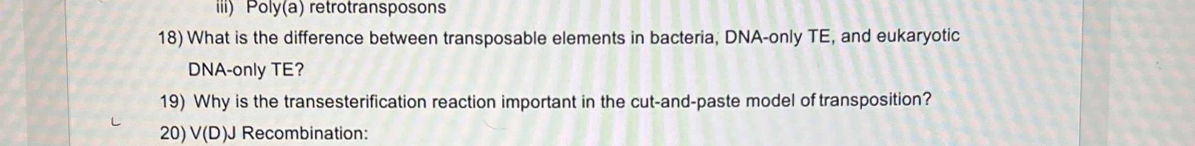 Solved Why is the transesterification reaction important in | Chegg.com