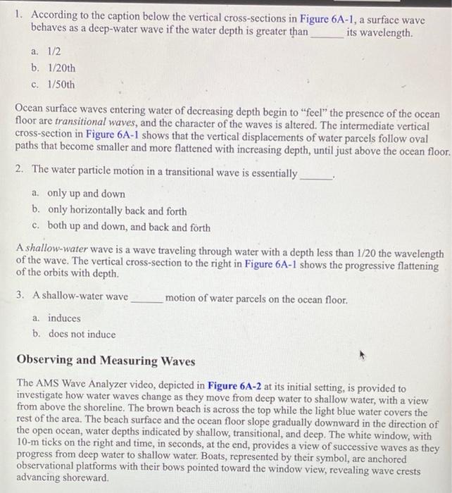 Solved Wave Type Wavelength (m) Wave Period (sec) Wave Speed | Chegg.com
