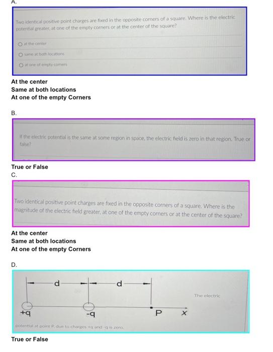 Solved Two identical positive point charges are fixed in the | Chegg.com