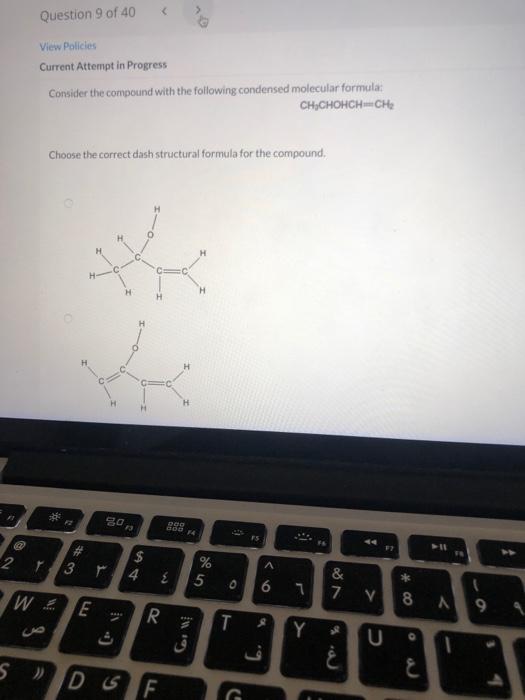Solved Current Attempt in Progress Consider the compound | Chegg.com