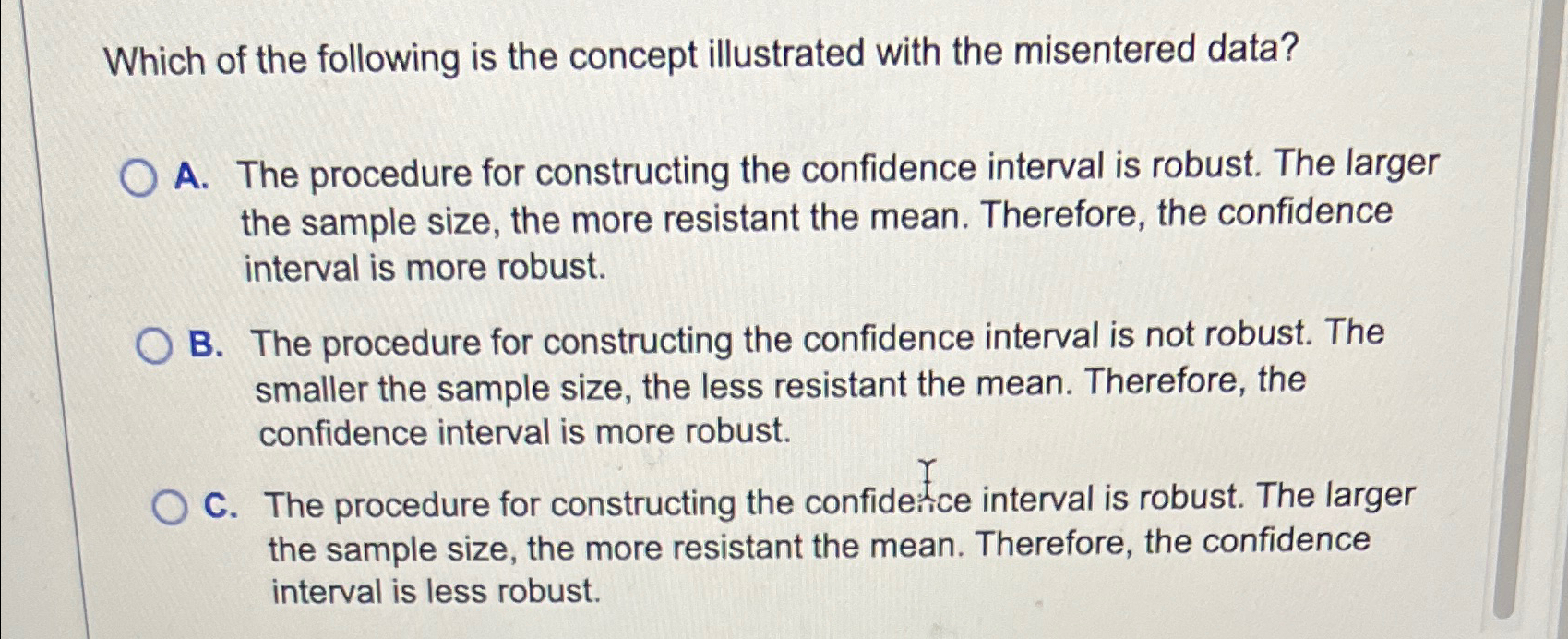 Solved Which of the following is the concept illustrated | Chegg.com