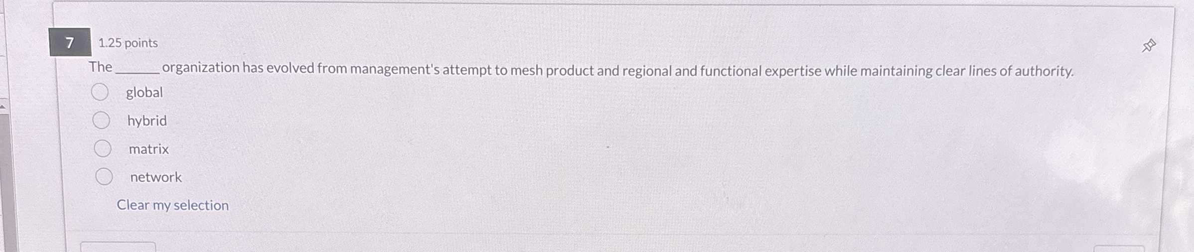 Solved 71.25 ﻿pointsTheorganization has evolved from | Chegg.com