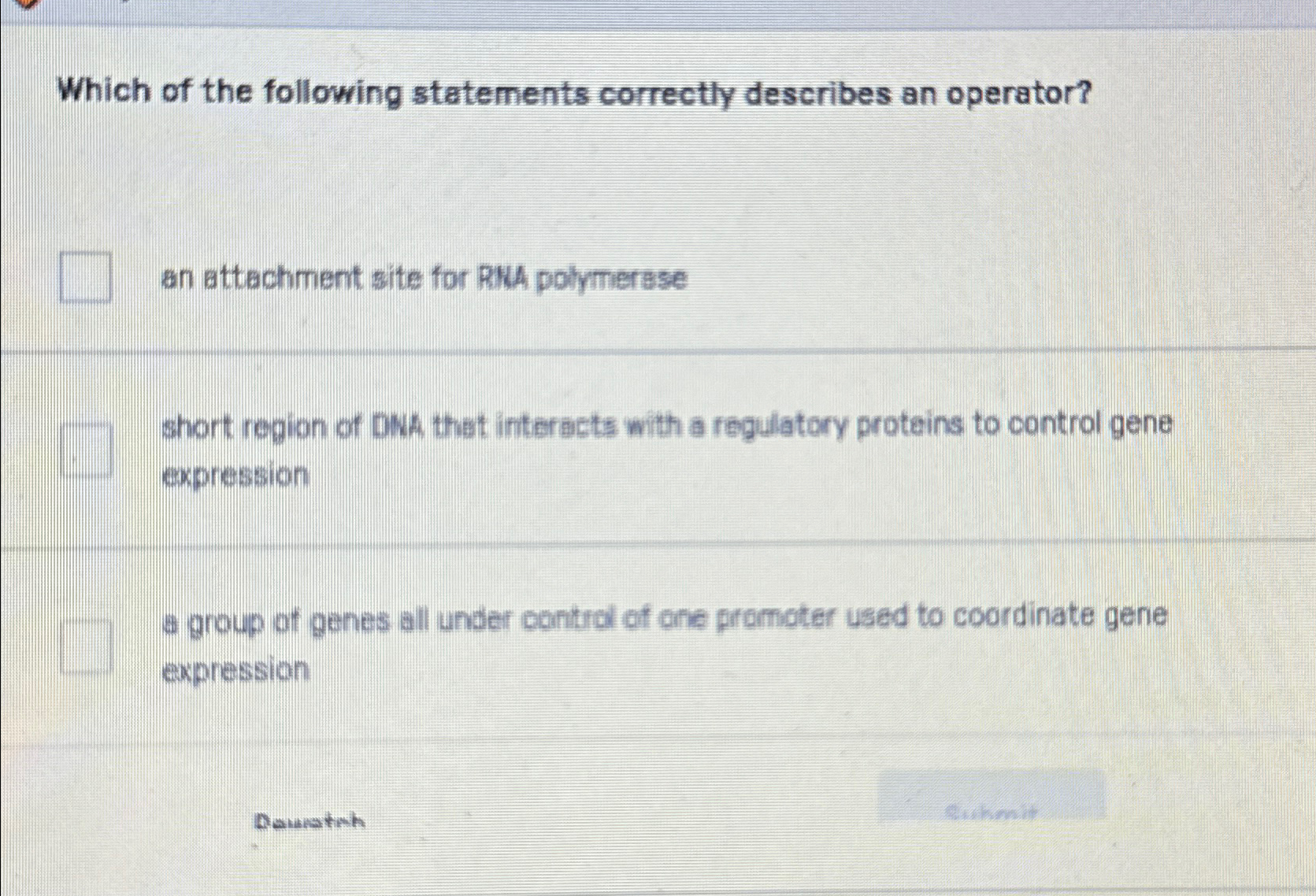 Solved Which of the following statements correctly describes | Chegg.com