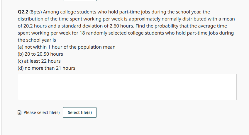 Solved Q2.2 (8pts) Among college students who hold | Chegg.com Solved Q2.2 (8pts) Among college students who hold | Chegg.com