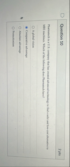 Solved Question 102 ﻿ptsPharmatech is a U.S. ﻿company that | Chegg.com