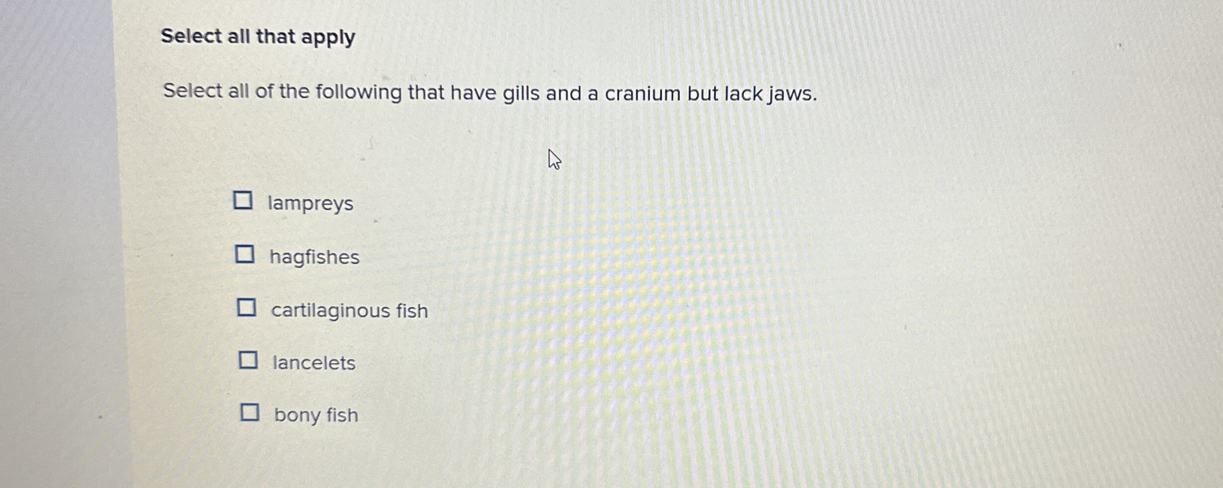 Solved Select all that applySelect all of the following that | Chegg.com